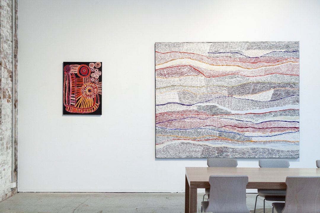 Iwantja Arts Exhibition at the Koskela Gallery