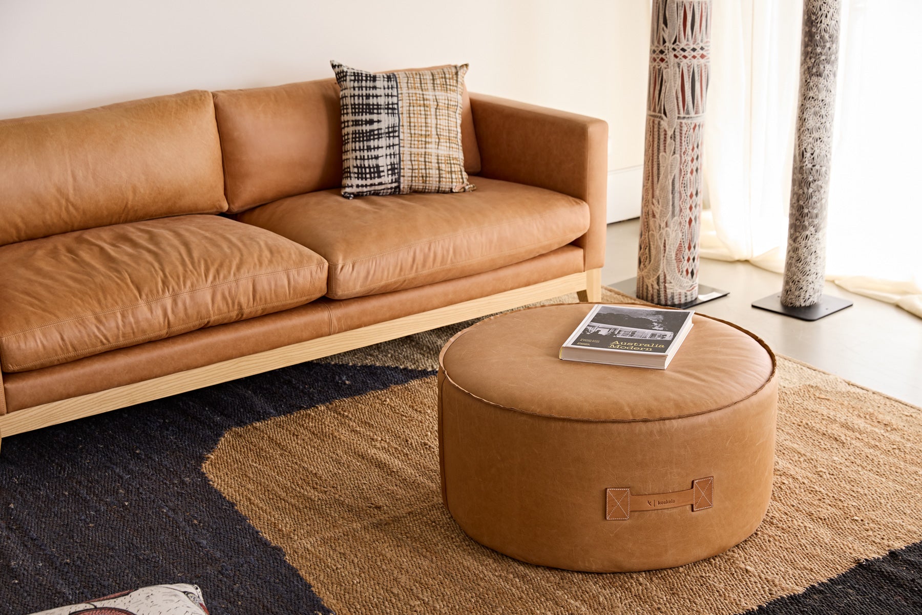 Quadrant Soft - Round Ottoman – Koskela