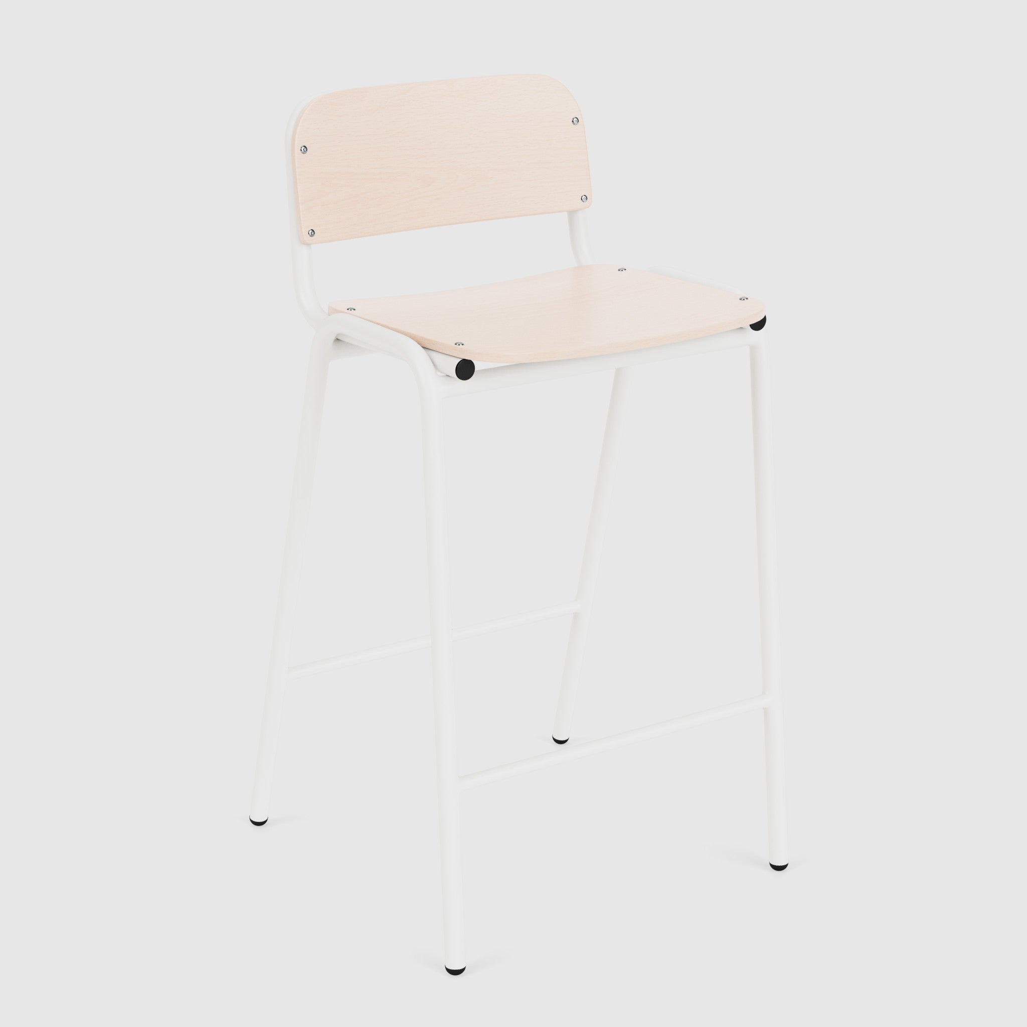 Jake Medium Stool With Back – Koskela
