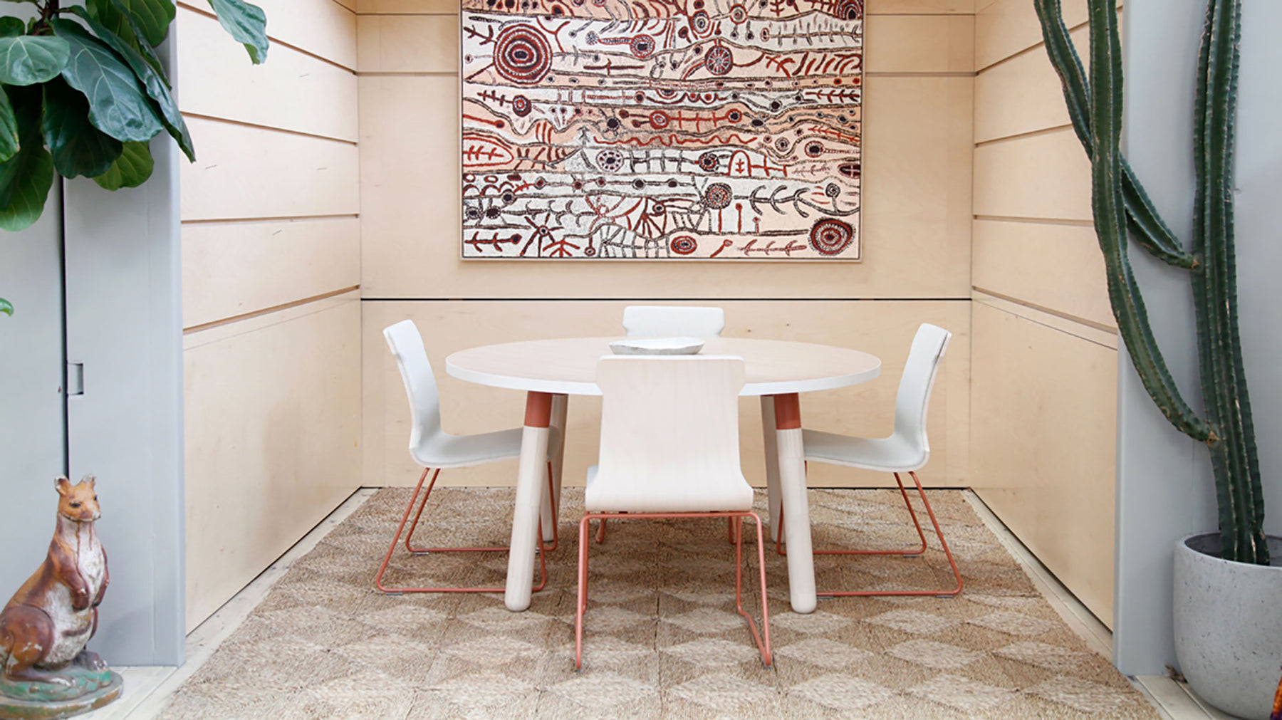 PBS 3 Person Round Table 900mm – Koskela