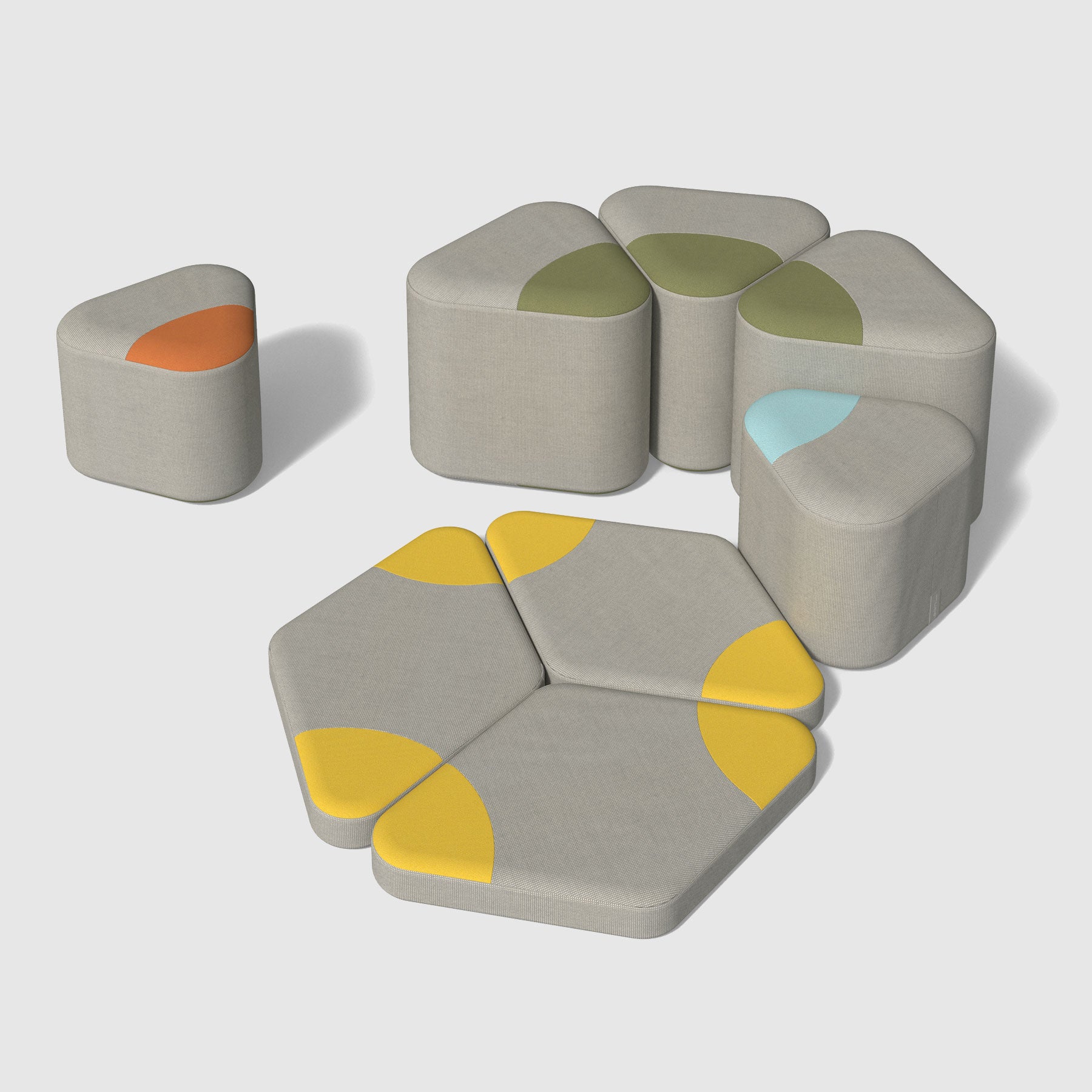 Mudai (Soft) Junior Large Ottoman – Koskela