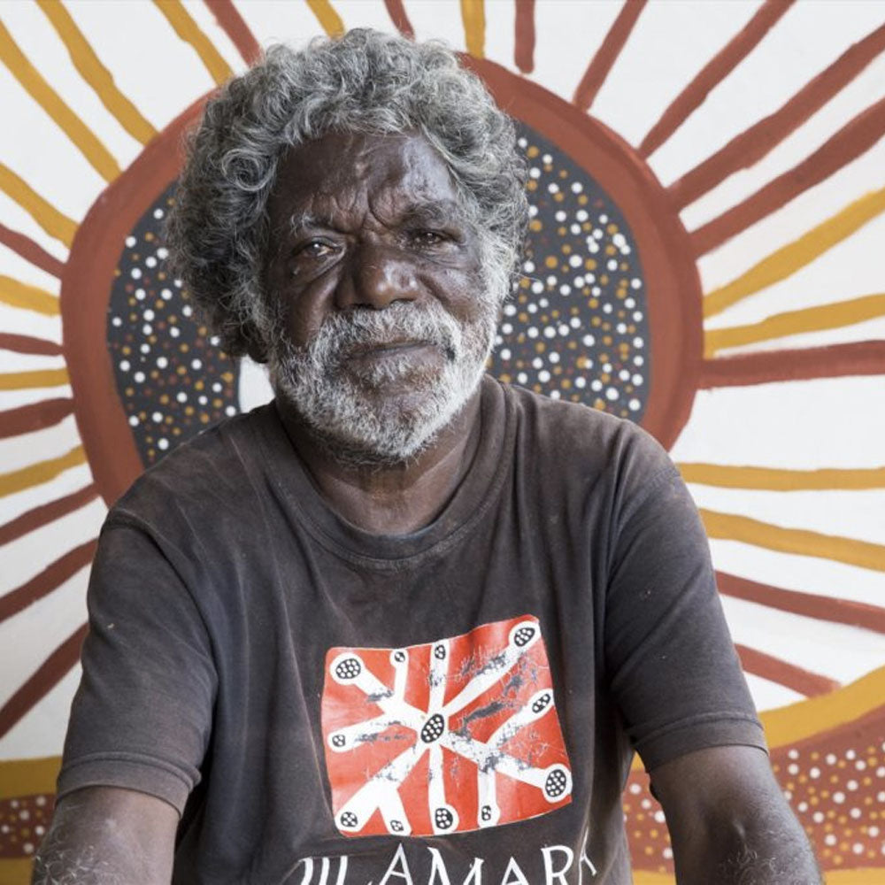 Framed Jilamara Artwork - Kulama by Timothy Cook - 495-11 – Koskela